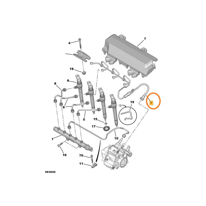 USZCZELKA NASTAWNIKA VALVETRONIC BMW N52 - E60 / E90 / E66